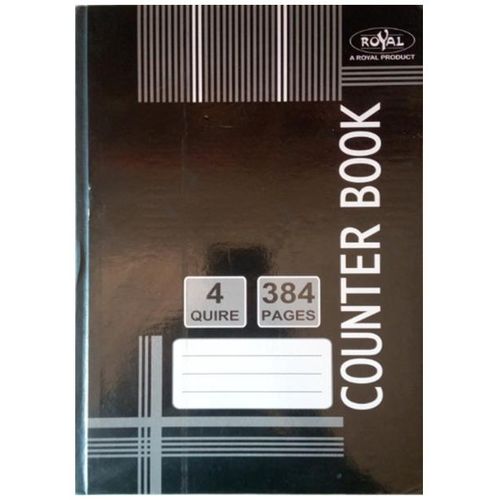 Best Royal A set of Ten Counter 4 Quire Books Black Online, Shop ...