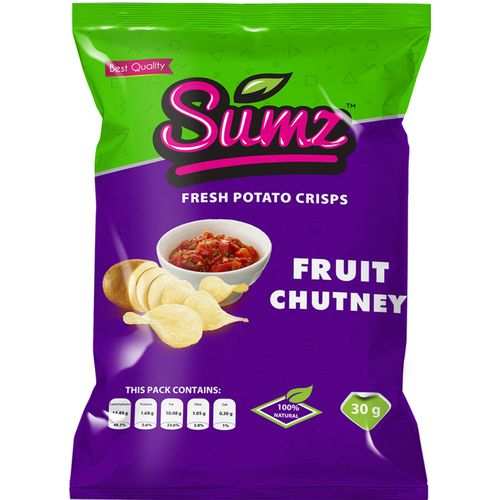 Best Sumz Potato Crisps Medium – Fruit Chutney – 30g Online, Shop ...